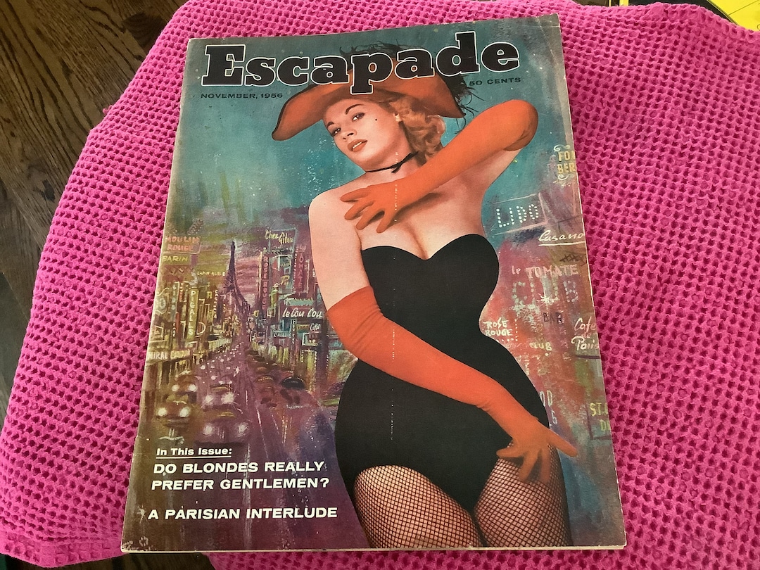 Escapade Magazine Vol 2 1956 Men Pin up Photographs Magazine - Etsy