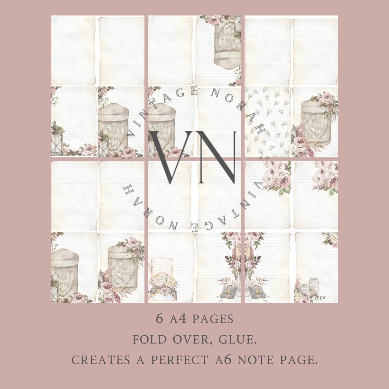 Papercraft Printables Letters to Me. Printable Pdf - Etsy UK