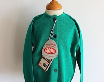 Vintage JC Penney Cardigan L 80s the Fox Sweater Logo Button Vintage JC Penney Cardigan L 80s the Fox Sweater Logo Button