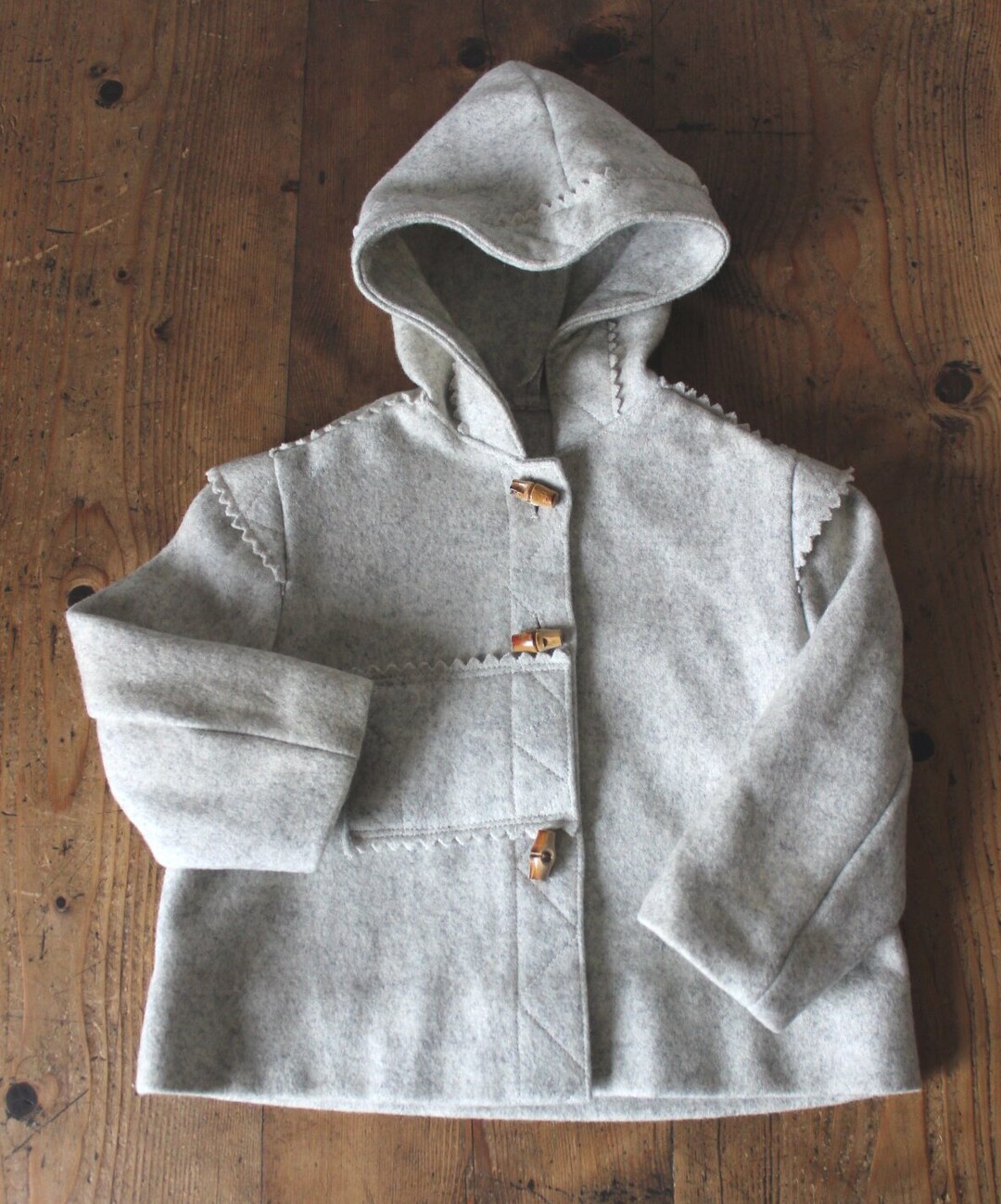 Vintage 70's True Kabig Hooded Coat - French New Old Stock - Size 4 ...