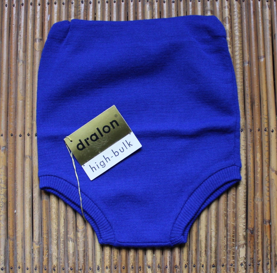 Vintage 1960's Deep Blue Knitted Bloomers Belgian NOS - Etsy