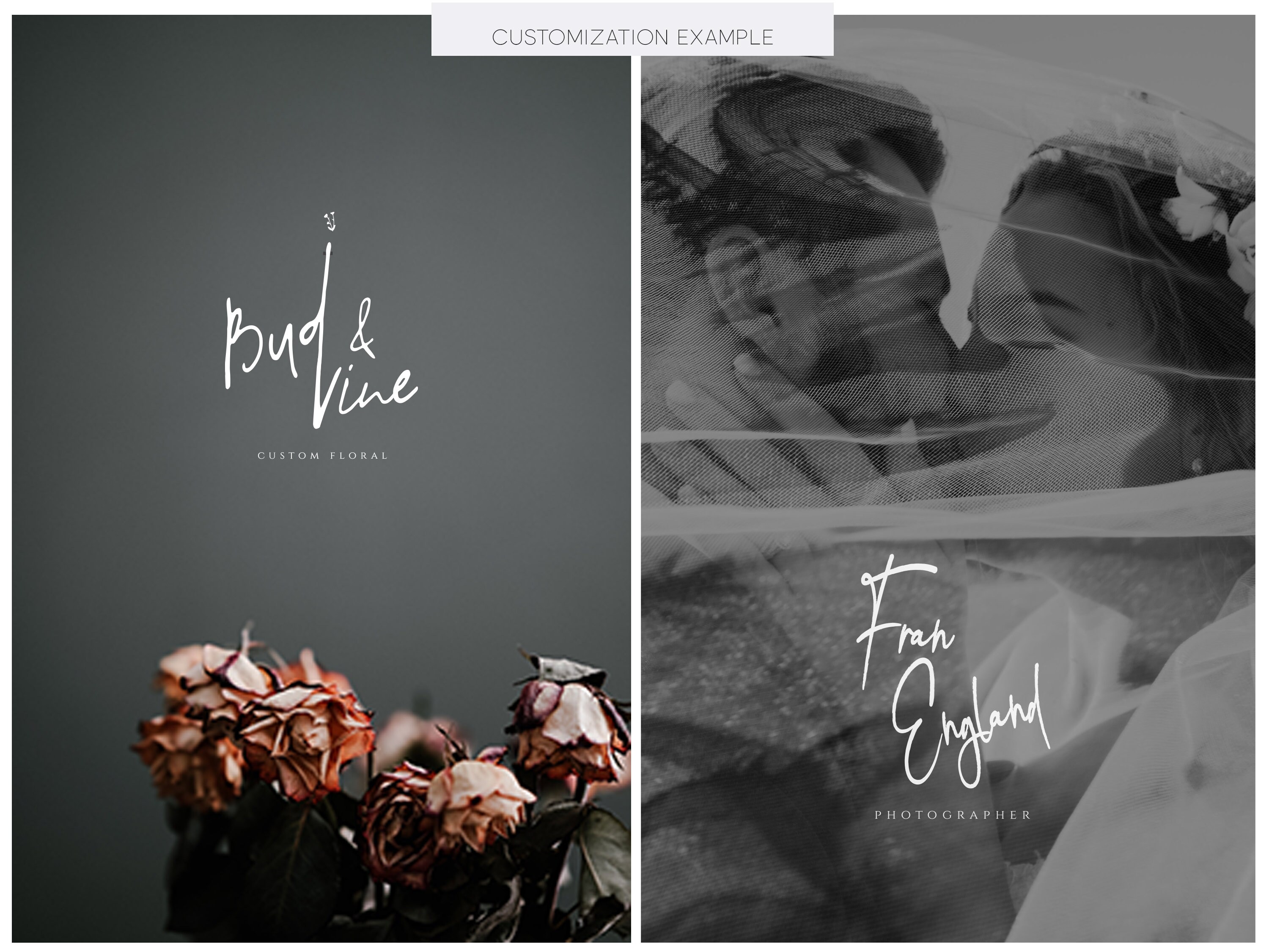 Semi Custom Brand Design Premade Logo Design Brand Identity - Etsy