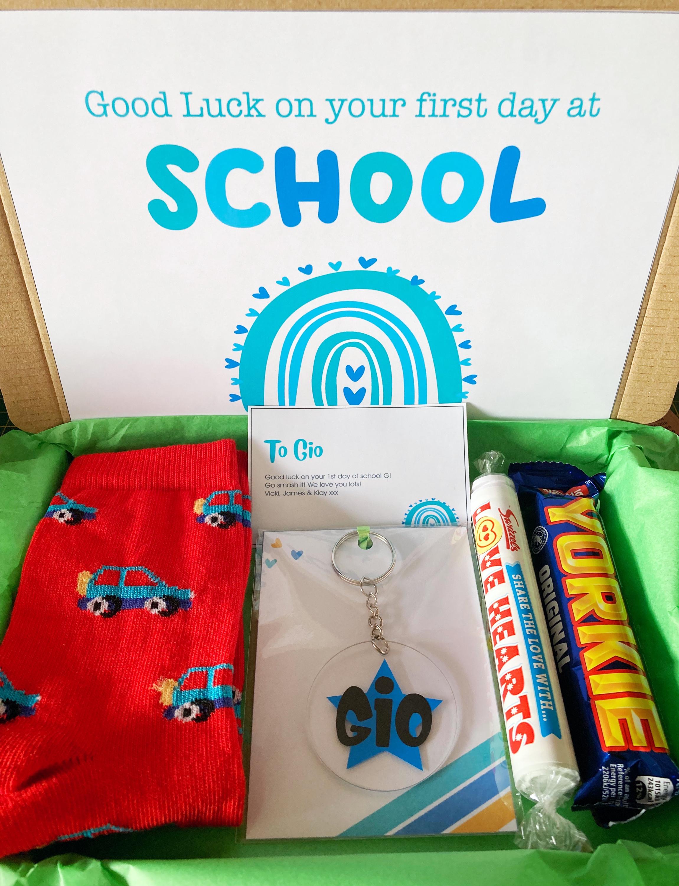 Personalised Good Luck on Your First Day Starting School | 1st Day at ...