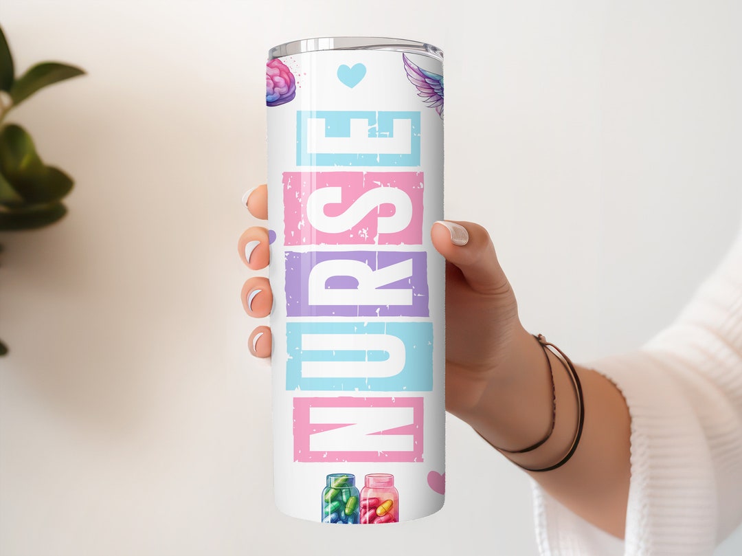Nurse Tumbler 20oz, Nurse Cup Design, Your Own Name, Tumbler Designs ...
