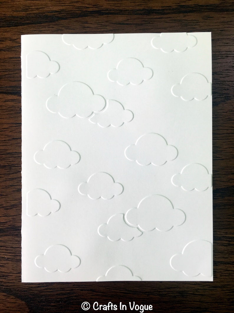 Embossed Clouds Note Card Set: Cloud Cards, Baby Shower, Good Luck ...