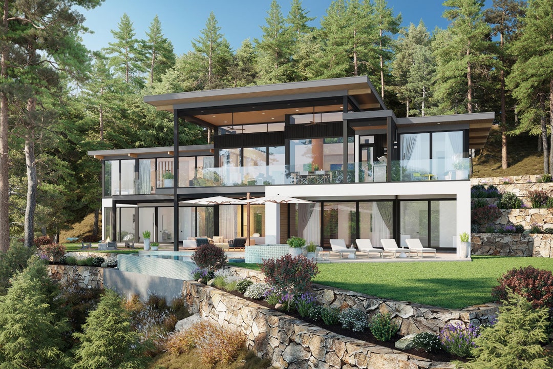 Bespoke Luxury House Plans - Etsy