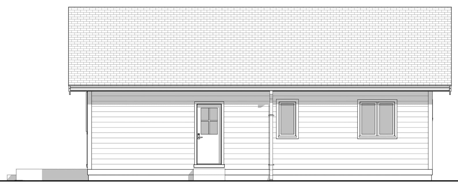 967 SF ( 90m2 ) 3 Bedroom 2 Bath Small House Plan - Pdfs & CAD Files - Etsy
