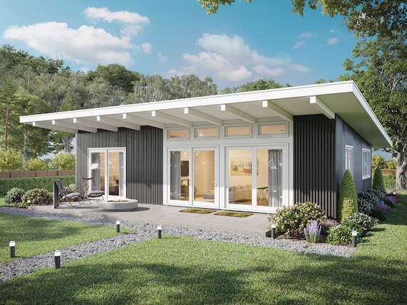 Simple Shed Roof House Plans