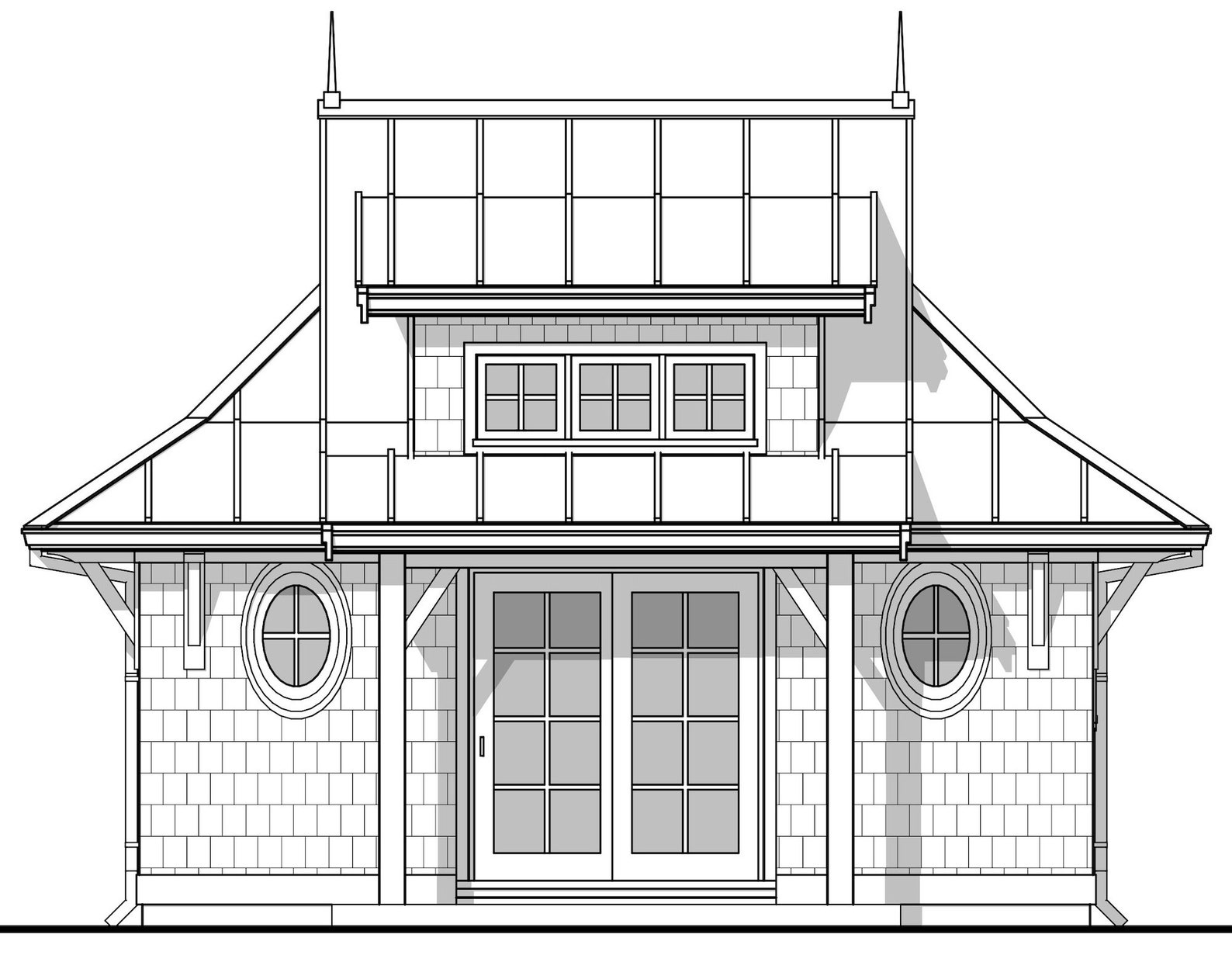 300 SF Idyllic Cottage Core Guest House Plan - Pdfs & CAD Files - Etsy
