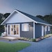 967 SF ( 90m2 ) 3 Bedroom 2 Bath Small House Plan - Pdfs & CAD Files - Etsy