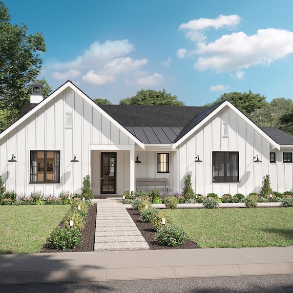 1500 Sq Ft House Plans - Etsy