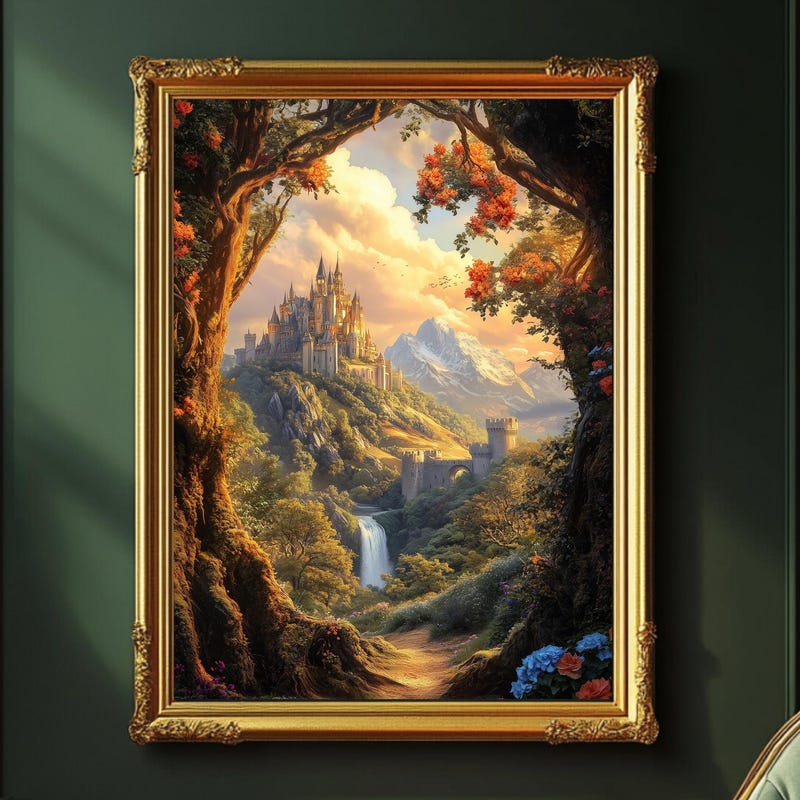 Large Fantasy Wall Art - Etsy UK