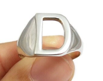 Custom Signet Ring - Etsy