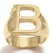 Custom Initial Ring, Personalized Letter Ring, Alphabet Ring, Initial ...