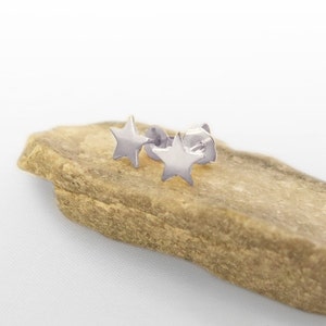 Silver Post Earrings, Star Earrings, Tiny Studs, Dainty Studs, Silver ...