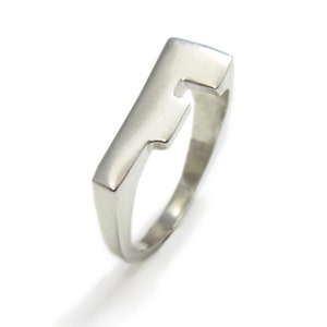 Initial Ring Gold Letter Ring F Ring Initial Jewelry - Etsy Israel
