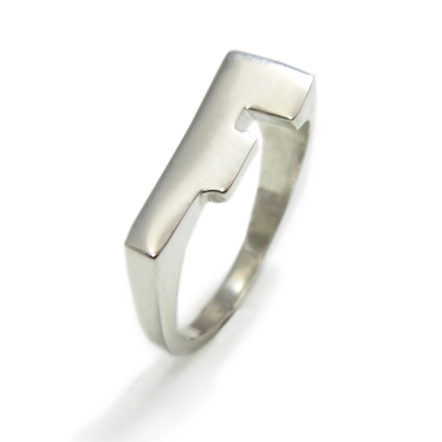 Initial Ring Gold Letter Ring F Ring Initial Jewelry - Etsy Israel