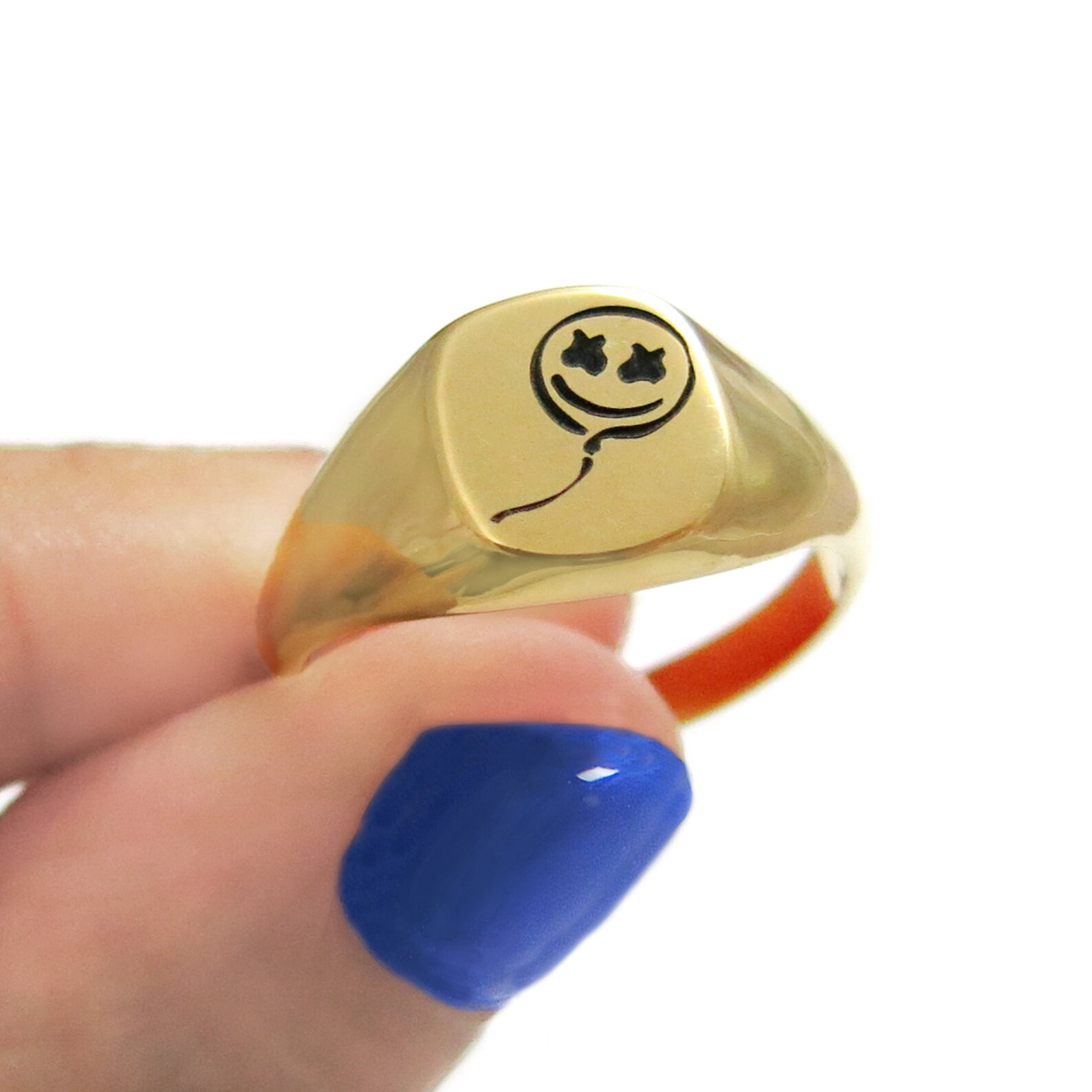 Women Signet Ring Ring for Women Gold Signet Ring - Etsy