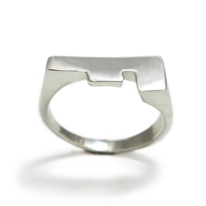 F Ring, Personalized Initial Ring, Custom Initial Ring, Letter Ring ...