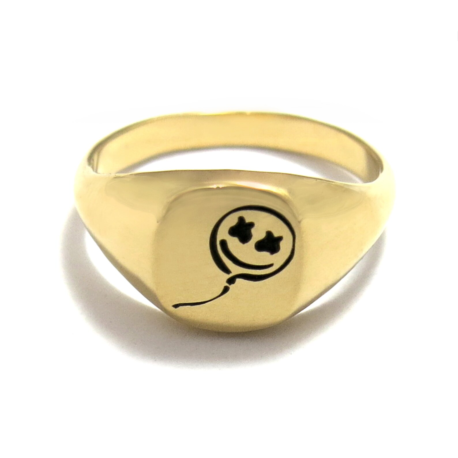 Women Signet Ring Ring for Women Gold Signet Ring - Etsy