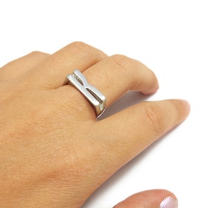 Personalized Silver Ring, Custom Silver Ring, Silver Initial Jewelry ...