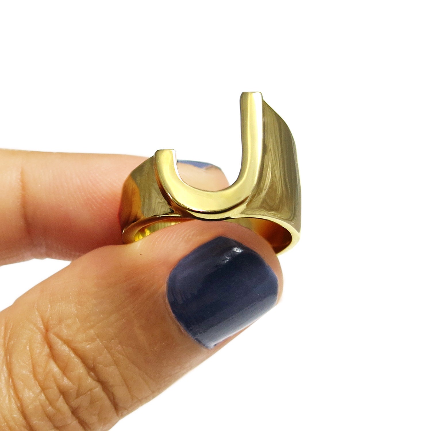 Initial Ring J Ring Personalized Initial Gift Name Ring | Etsy