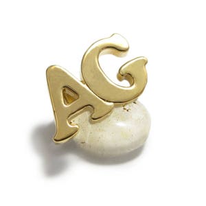 Personalized Initial Ring, Gold Letter Ring, Name Ring, Statement Ring ...