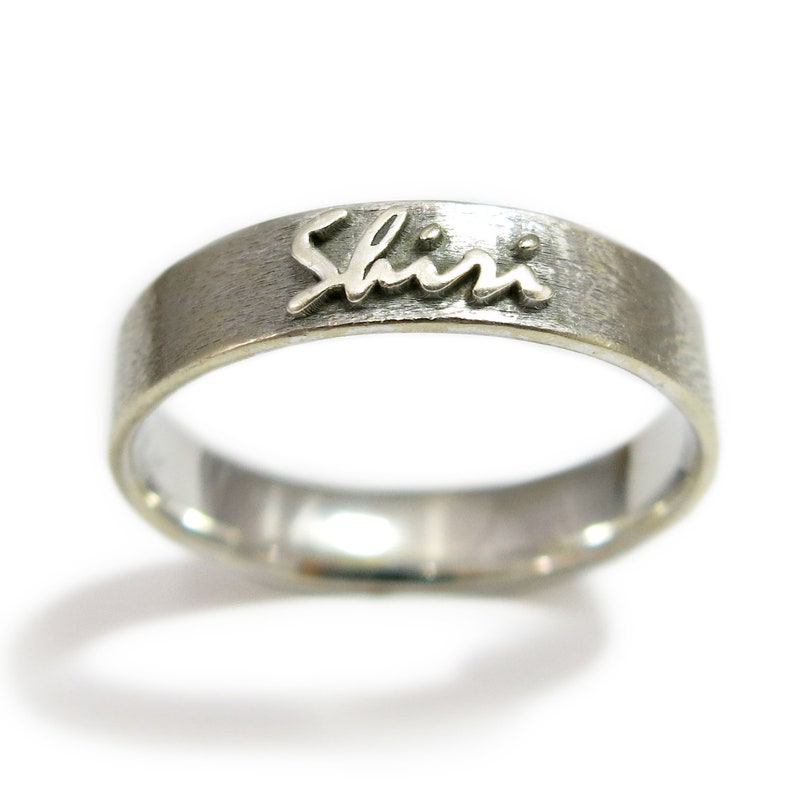 Personalized Ring for Men Man Gold Ring Custom Name Ring - Etsy