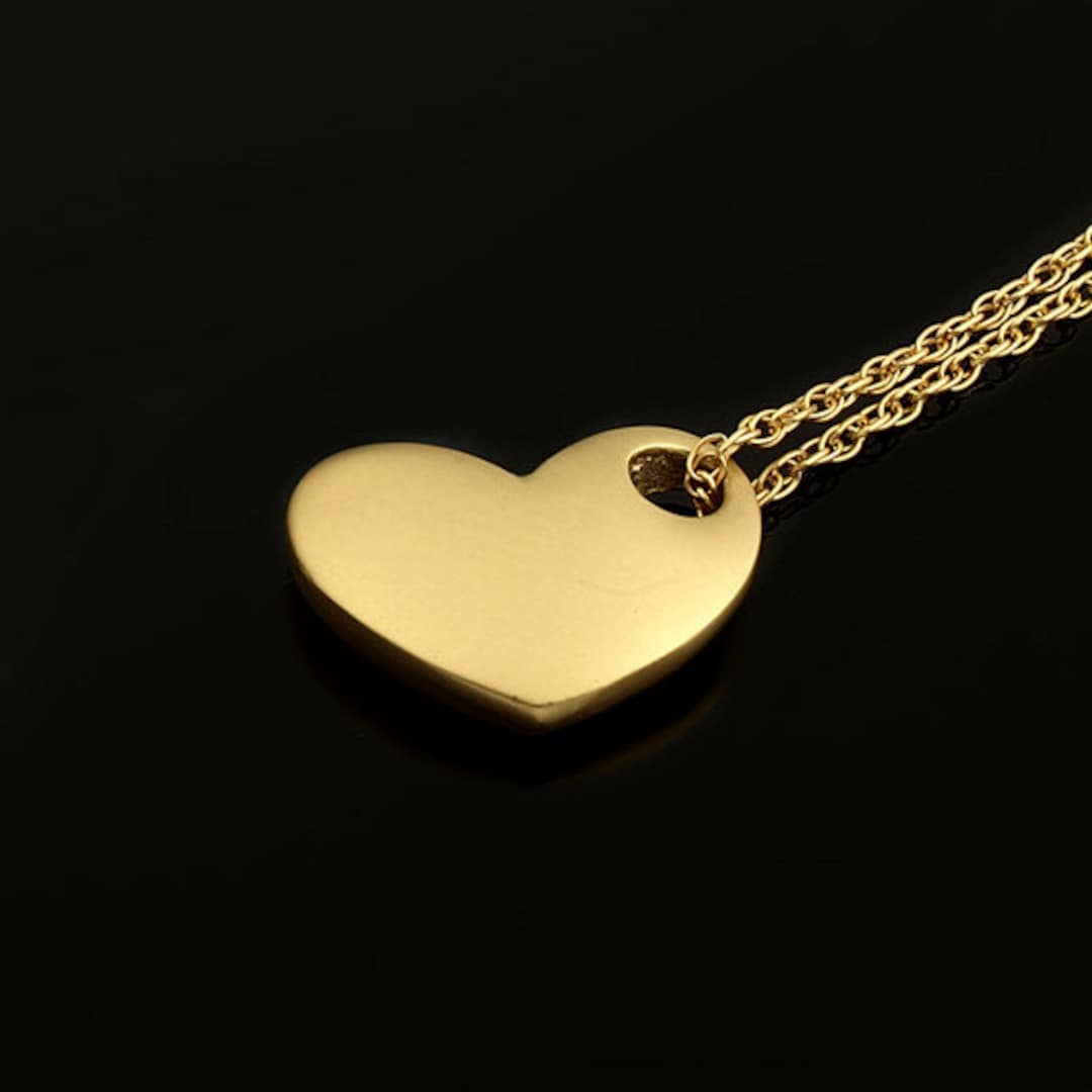 Heart Necklace Gold, Heart Necklace for Women, Heart Necklace ...