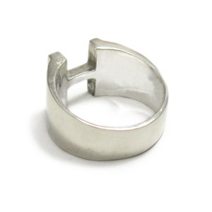 H Ring, Initial Ring, Silver Initial Jewelry, Custom Initial Ring ...