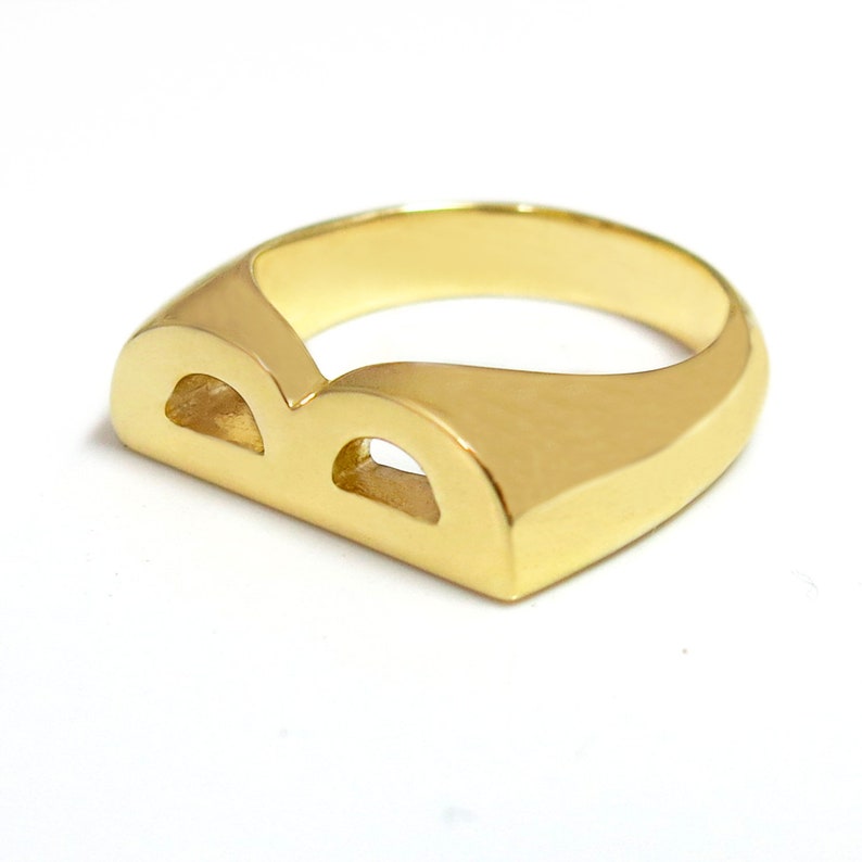 Initial Ring Letter Ring Alphabet Ring Initial B Ring Ring - Etsy