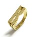 Gold Initial Jewelry Custom Gold Ring Personalized Gold - Etsy