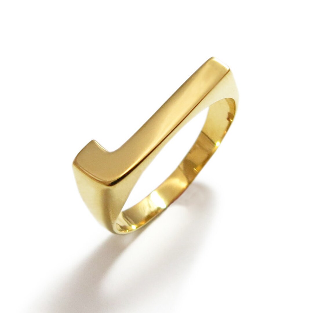 Initial Ring, Personalized Name Jewelry, Monogram Ring, Custom Initial ...