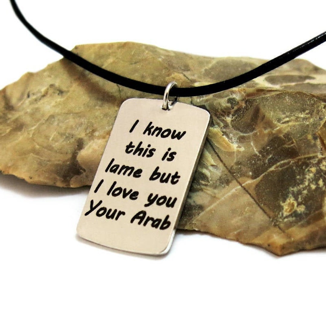 Silver Tag Necklace, Personalized Necklace for Men, Silver Leather ...