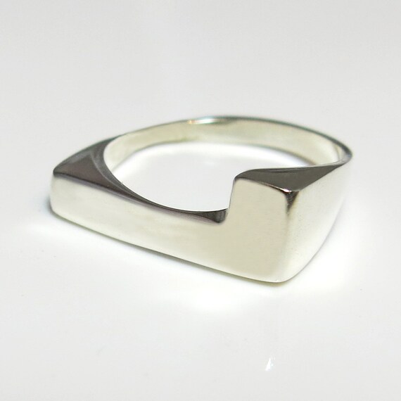 Initial Ring Letter Ring Alphabet Ring Initial Jewelry - Etsy