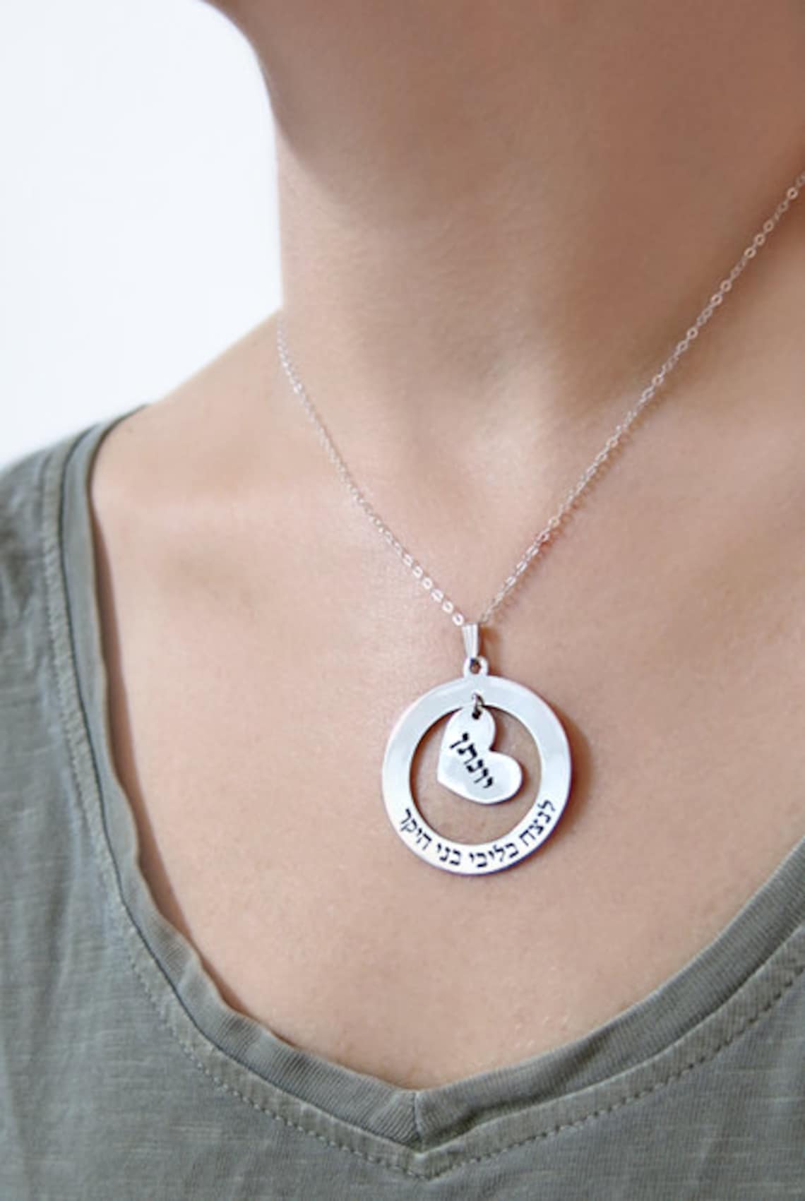 Memorial Necklace Memory Necklace Mothers Necklace Name | Etsy