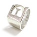 E Ring Initial Ring Custom Silver Ring Initial Gift for - Etsy