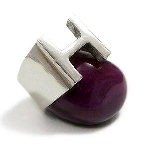 White Gold Initial Ring, Signet Letter Ring, Initial Jewelry, Initial ...