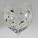 Daisy and Bee Gin Glass Hand Painted and Designed by Luci Lu - Etsy UK