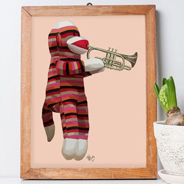 Sock Monkey Nursery - Etsy