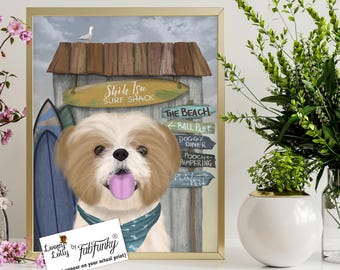 Flying Shih Tzu - Etsy Canada