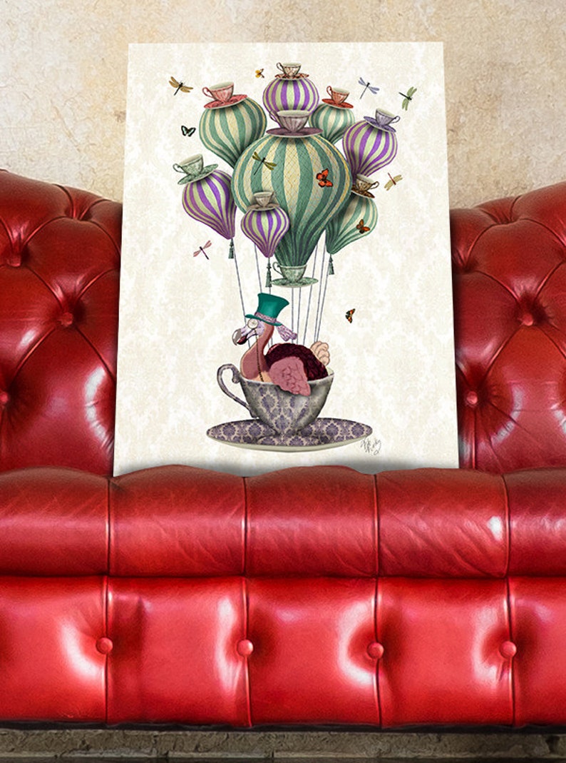 Nursery Art for Kids Room Decor Dodo Bird Balloon and | Etsy