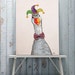 Goose in Jester Hat Goose Print Funny Animal Art Funny Print - Etsy
