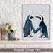 Penguins in Love Portrait Art Print Illustration Poster - Etsy