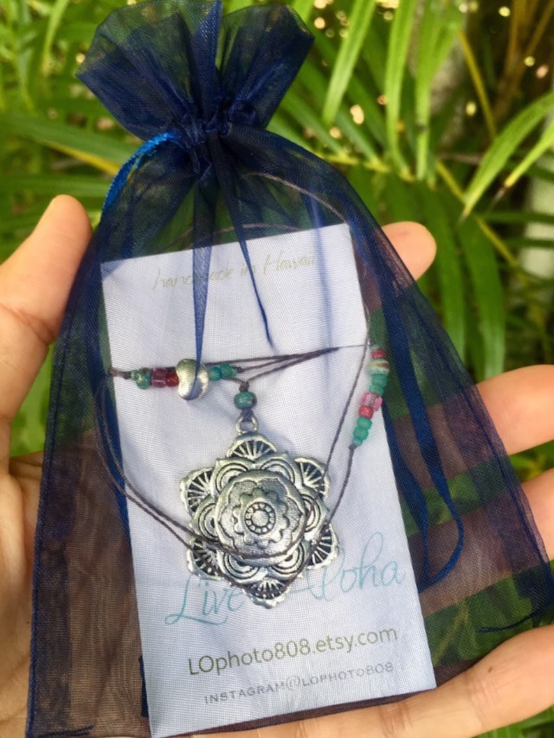 Mandala Pendant Gift for Her Gift Mom Mandala Necklace Car - Etsy