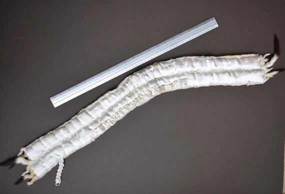 Vintage 1920’s Ermine Fur Stole Wrap Scarf - Gem