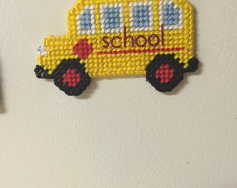 School bus magnet | Etsy