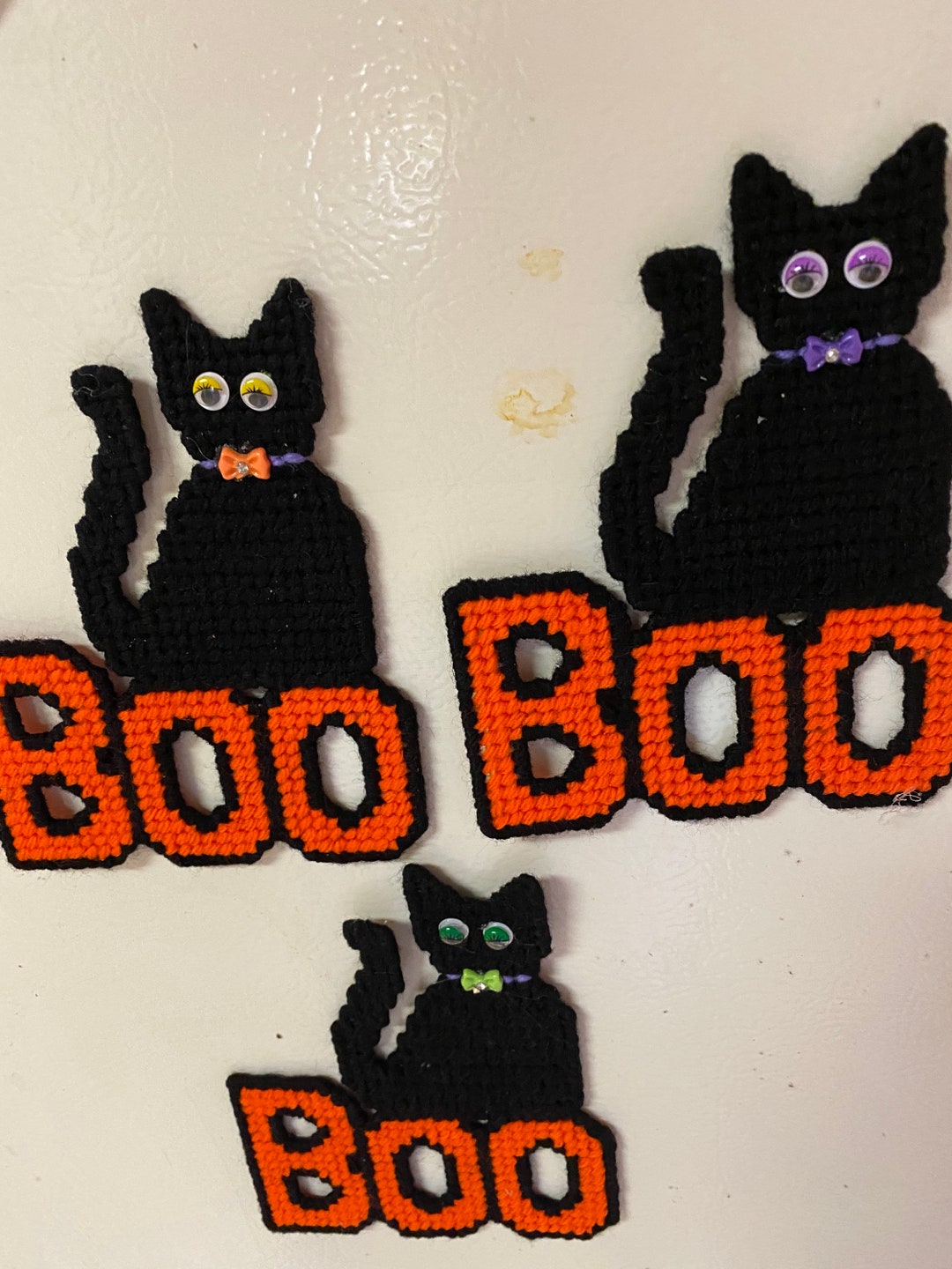 Boo Cats Cute Halloween Magnets - Etsy