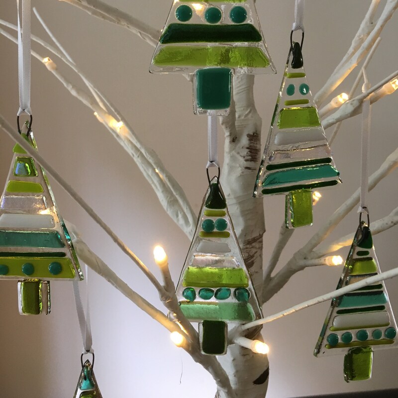 Fused Glass Tree - Etsy