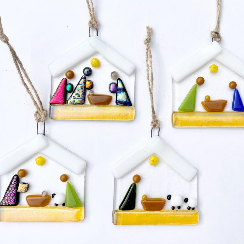 Christmas Nativity in a Tin - Etsy UK